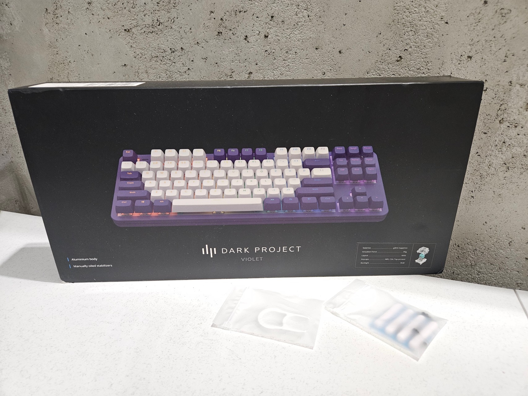 Recenzja Dark Project ALU87A Violet - Stylowa Klawiatura W Porządnym ...